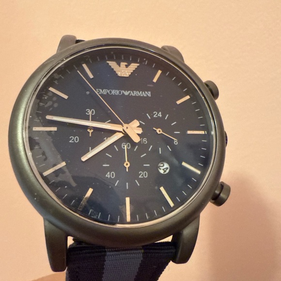 Emporio Armani | Accessories | Emporio Armani Midnight Black And Gold ...